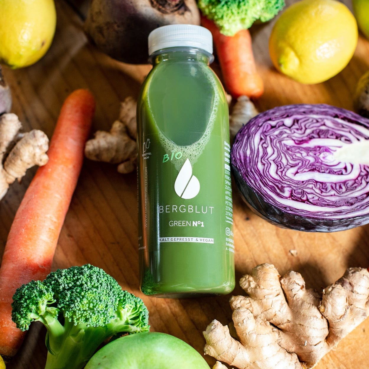 Saftkur von Bergblut: Bio Saftfasten für mehr Energie